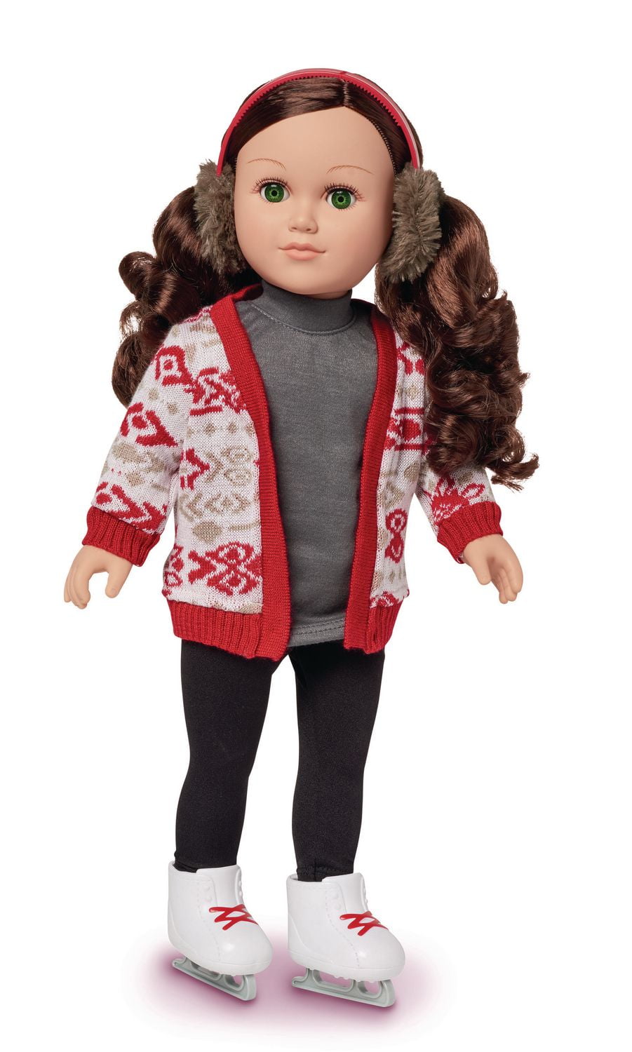 My Life As 18 Inch Caucasian With Brunette Hair Ice Skater Doll Walmart Canada