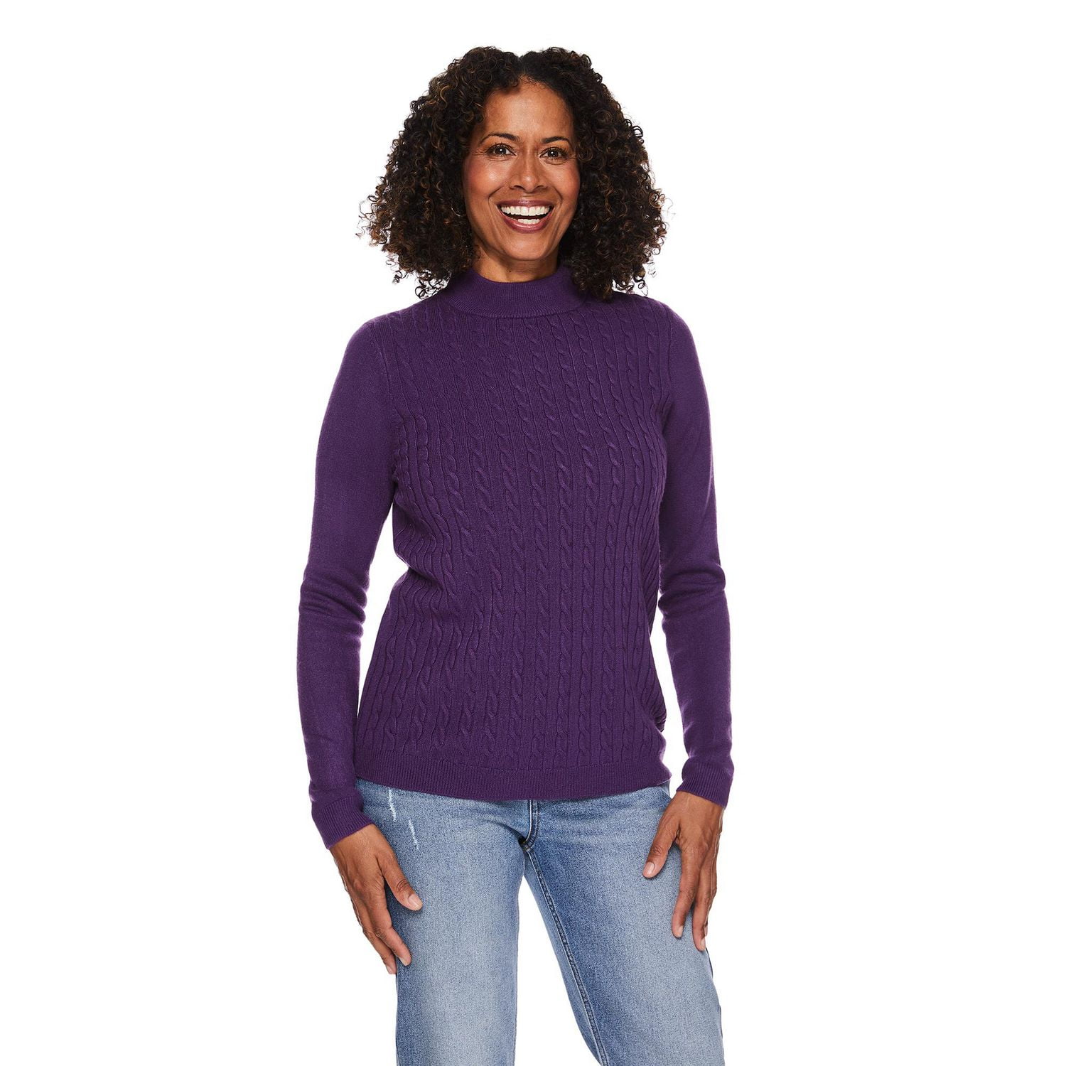 Click here for Iyla Womens Cable Knit Sweater Xxl prices