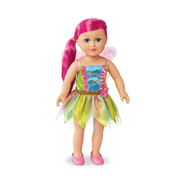My Life As Shayleigh Posable 18-inch Doll, Pink Hair, Blue Eyes, My ...