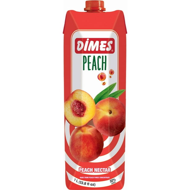 DIMES CLASSIC PEACH NECTAR, DIMES PEACH NECTAR 1 Ltr - Walmart.ca
