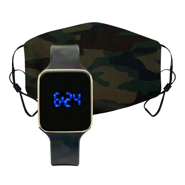 LED Temperature watch with Matching Mask - Walmart.ca