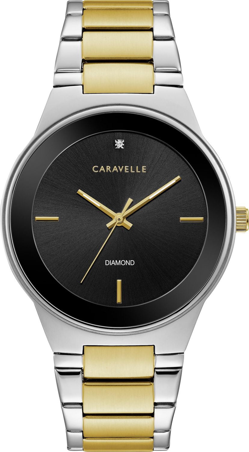 Click here for Caravelle Mens Two-Tone Quartz Watch One Size prices