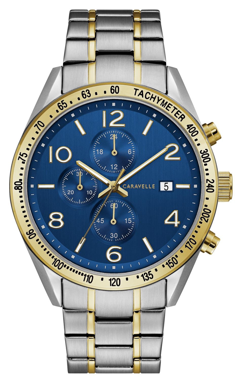 Click here for Caravelle Mens Two-Tone Quartz Watch One Size prices