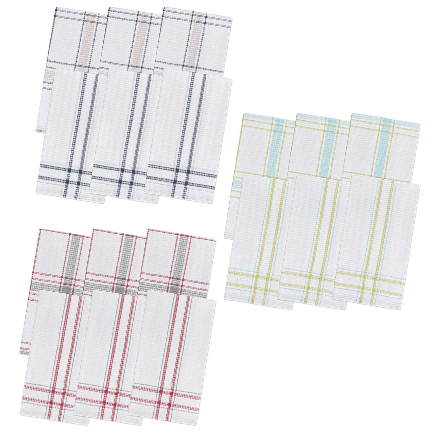 Mainstays Serviettes de Cuisine Gaufrées, pqt de 6 Available in sizes ...
