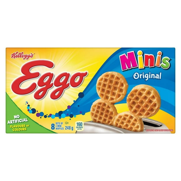 EGGO Minis - Original, 248g (8x4 waffles) - Walmart.ca