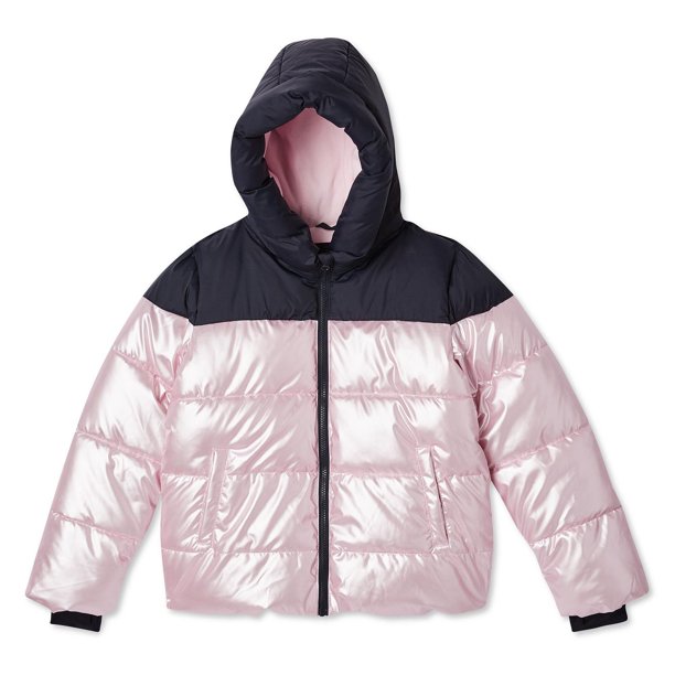 George Girls' Short Pearl Puffer - Walmart.ca