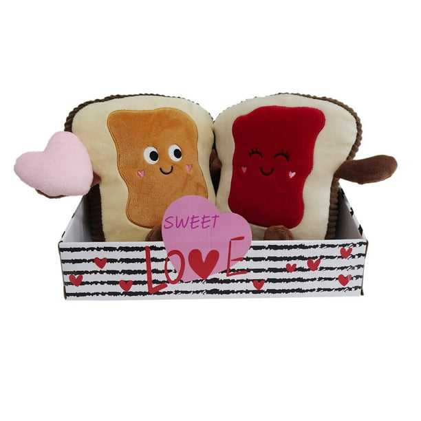 Way To Celebrate Bread Couple Plush 6.5inch - Walmart.ca