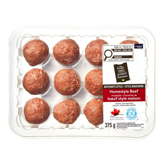 Buy Fresh Ground Beef & Meatballs Online | Walmart Canada