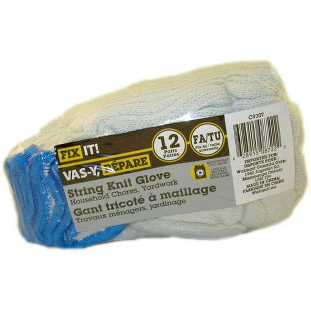 12-Pack Cotton Gloves - Walmart.ca