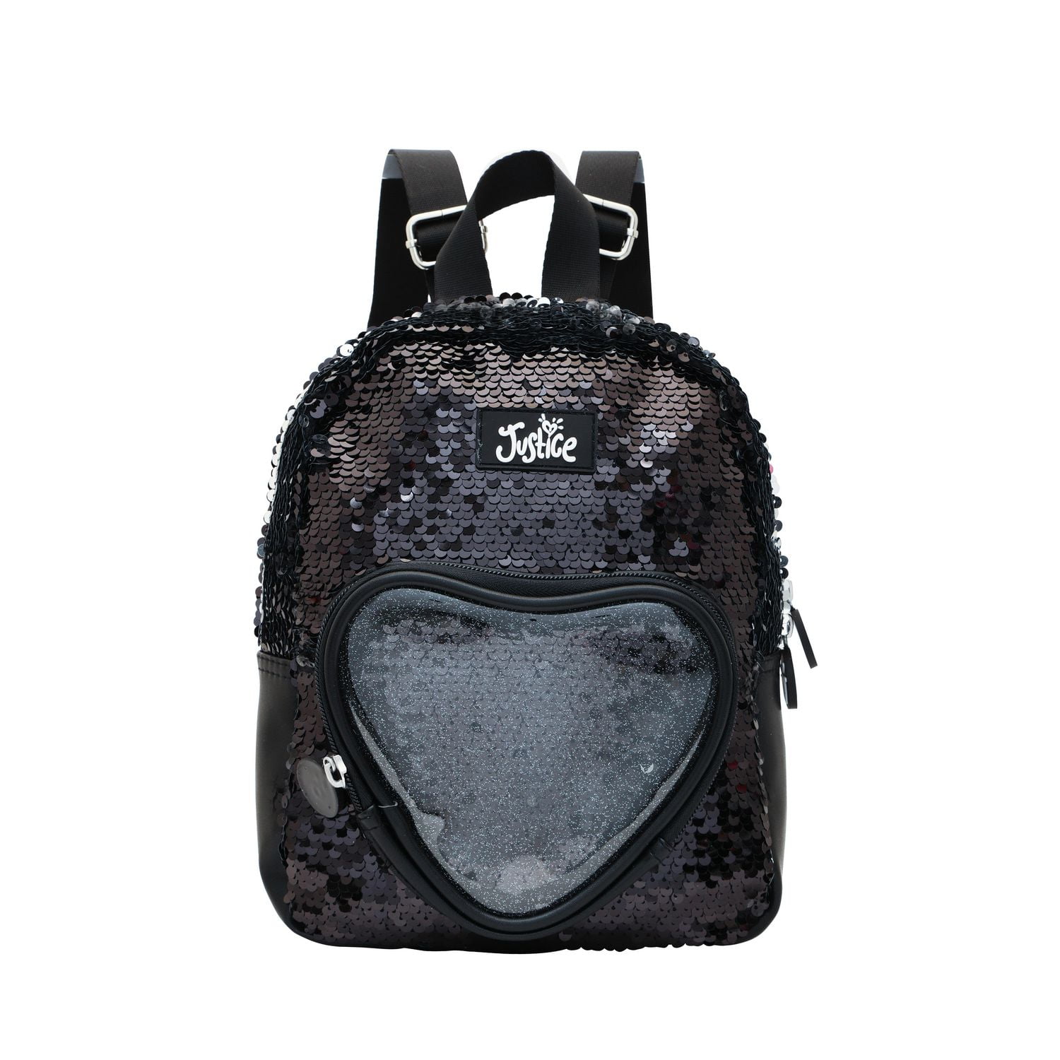 Click here for Justice Backpack Black With Sequins One Size prices