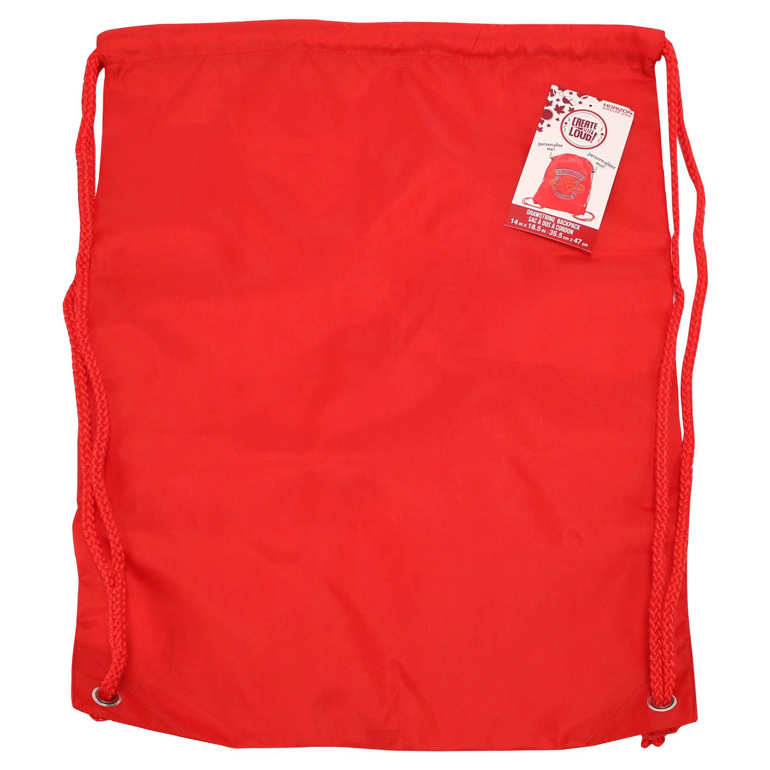 Create Out Loud Drawstring Backpack | Walmart Canada