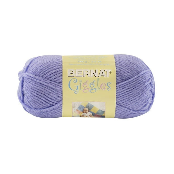 Bernat® Giggles™ Yarn, Blended Fiber #4 Medium, 3.5oz/100g, 185 Yards ...