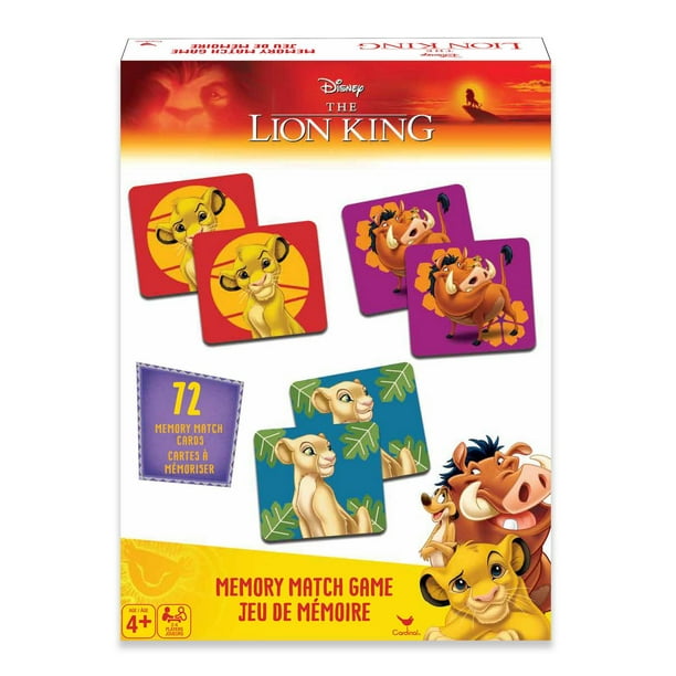 Disney Lion King Memory Match Game for Kids - Walmart.ca