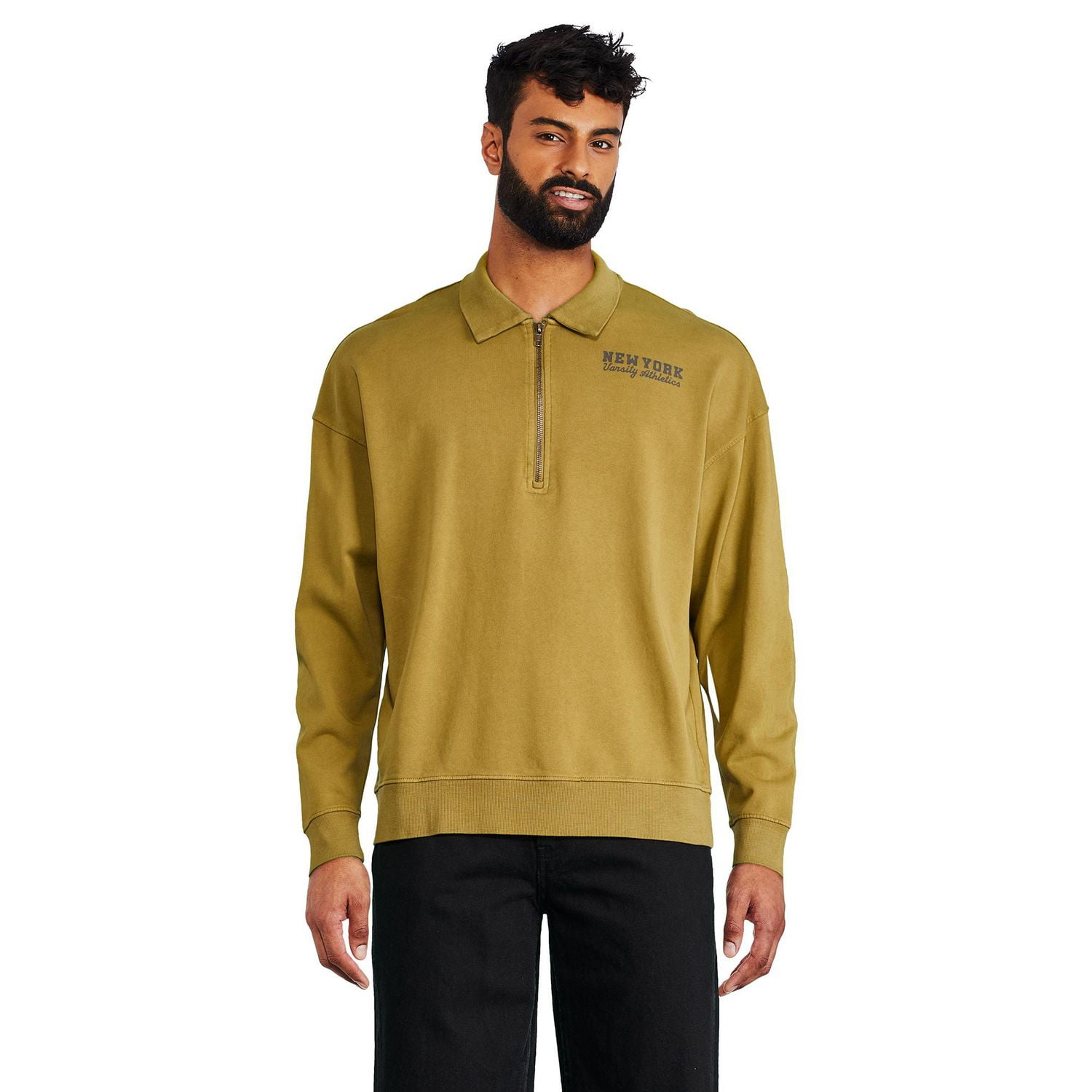 Click here for George Mens Quarter-Zip Popover Xl prices