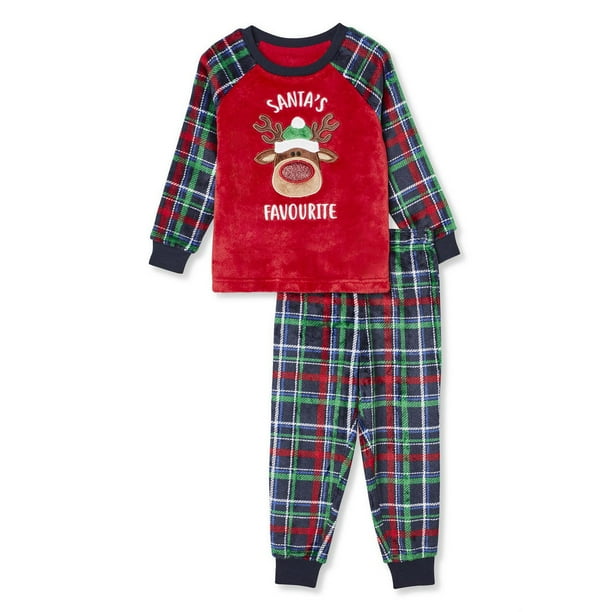 George Toddlers' Unisex Christmas Pajamas 2-Piece Set - Walmart.ca