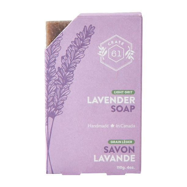 Lavender Natural Bar Soap | 110g, Crate61 Lavender Bar Soap - Walmart.ca