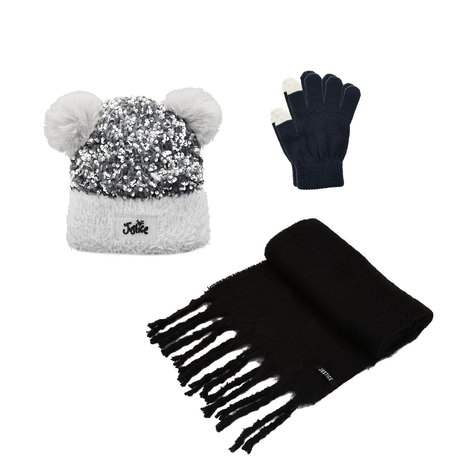 Click here for Justice Winter Set Accessories In A Gift Box S-M prices