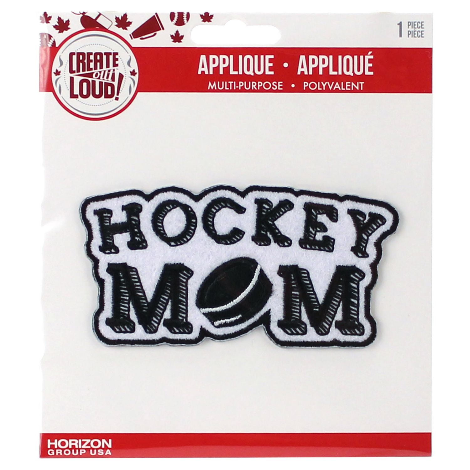 Create Out Loud Iron-on “Hockey Mom” Appliqué | Walmart Canada Create Out Loud Iron-on “Hockey Mom” Appliqué | Walmart Canada