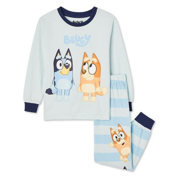 Bluey Toddler Boys' Pajama 2-Piece Set, Sizes 2T-5T - Walmart.ca