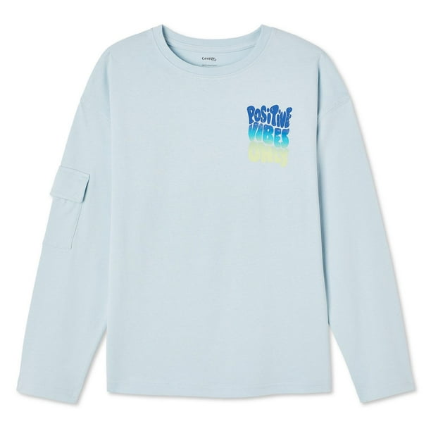 George Boys' Pocket Sleeve Tee, Sizes XS-XL - Walmart.ca