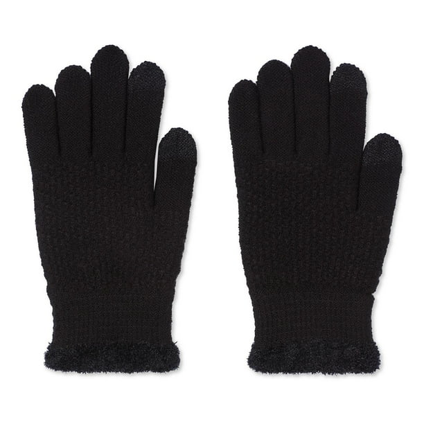 Time and Tru Women's Textured Gloves - Walmart.ca