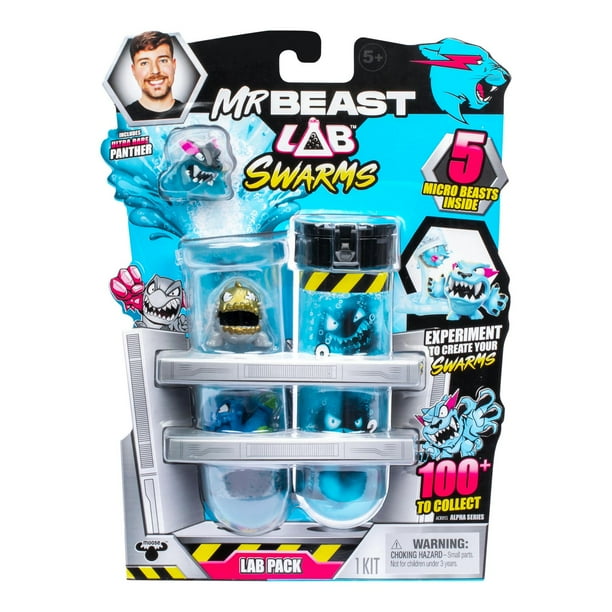 MrBeast Lab Swarms, Lab Pack, 5 Swarms Inside, Experiment to Create Your Swarms, Mix, Shake ...