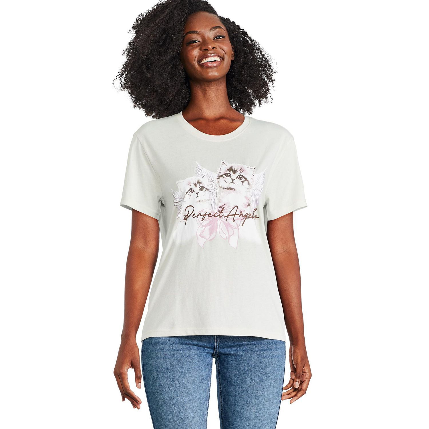 Click here for The Pink Closet Womens Perfect Angels Tee L prices