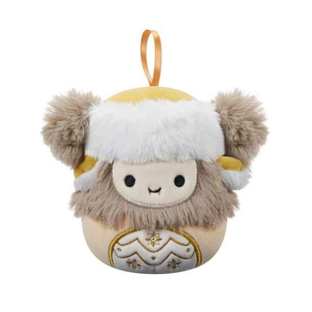 4" Squishmallow Ornaments - Yeti, The loveable and squeezable ...