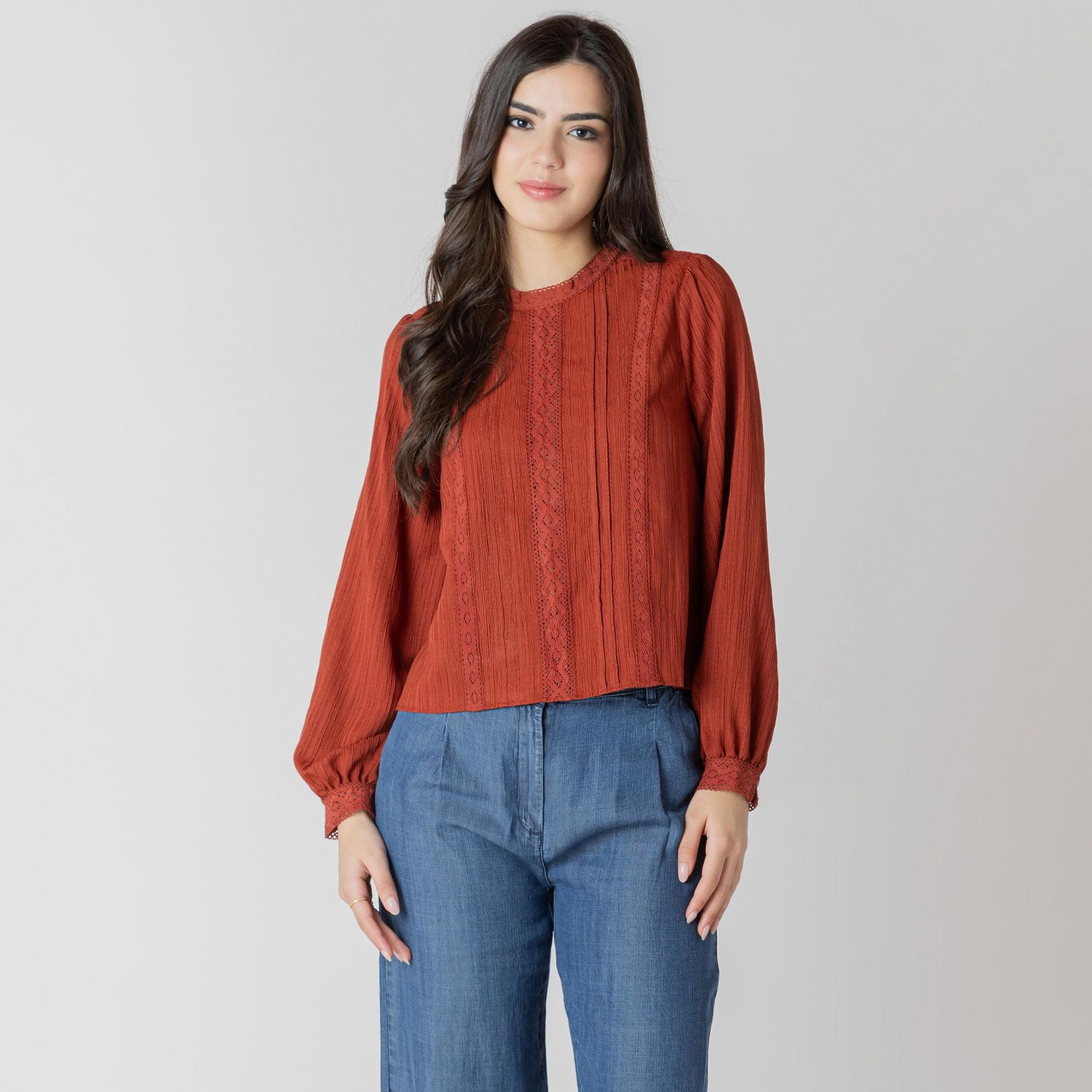 Click here for Devoted Long Sleeve Blouse S prices