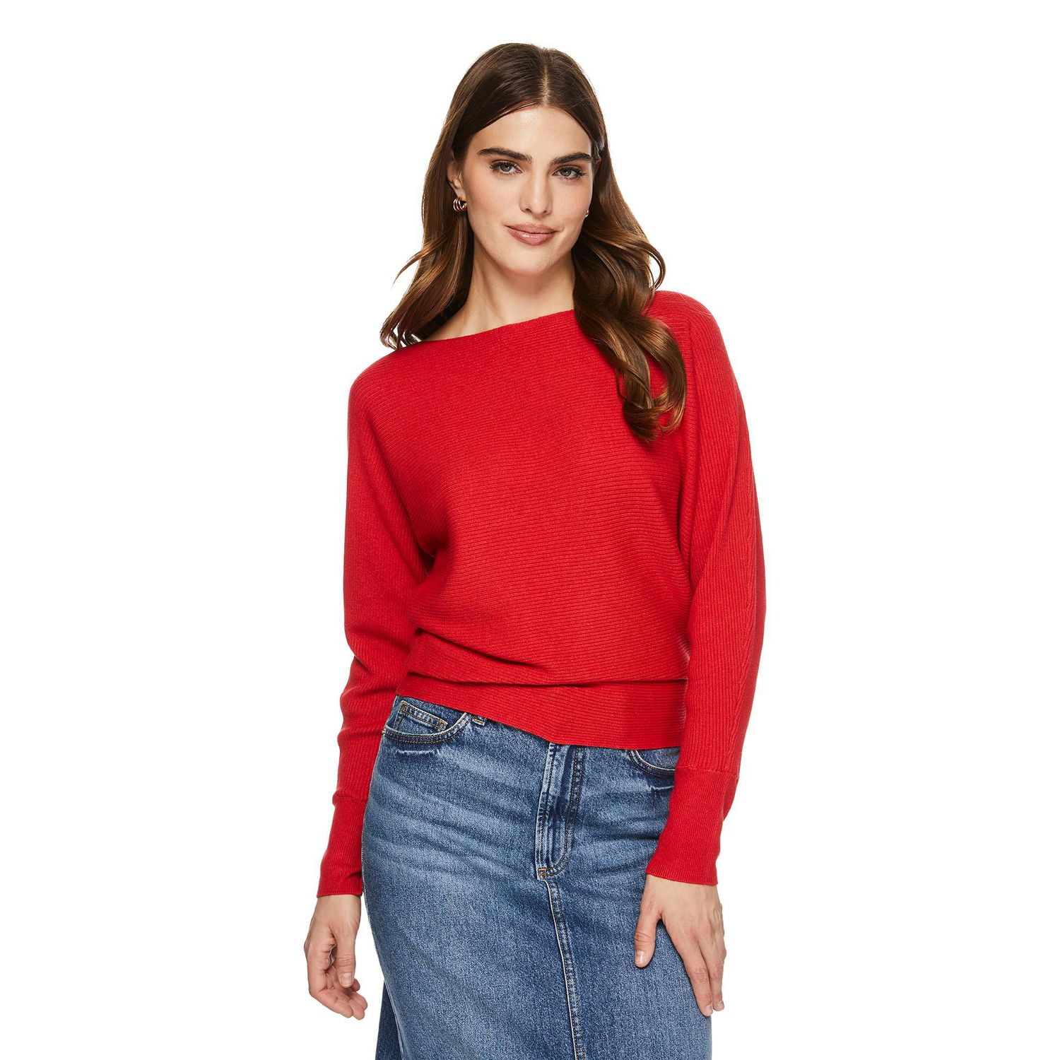 Click here for George Womens Ribbed Dolman Sweater Xxl prices