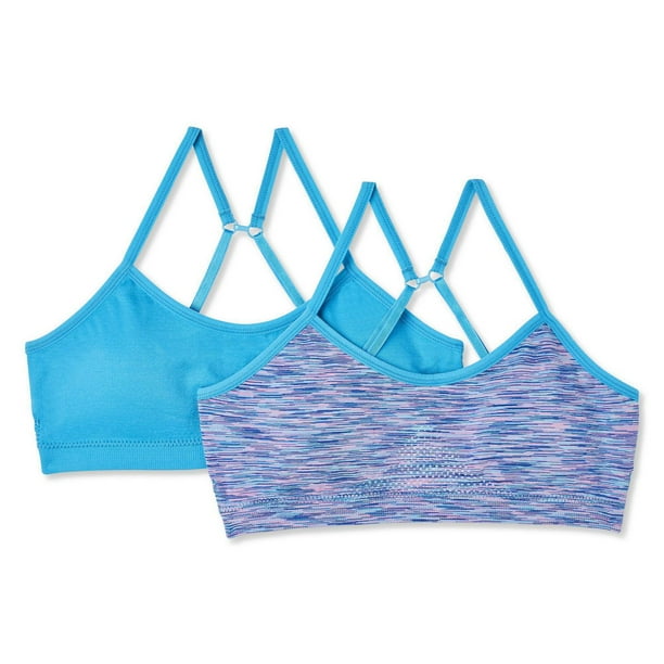 George Girls' 2 Pack Bralettes, Sizes S-XL - Walmart.ca