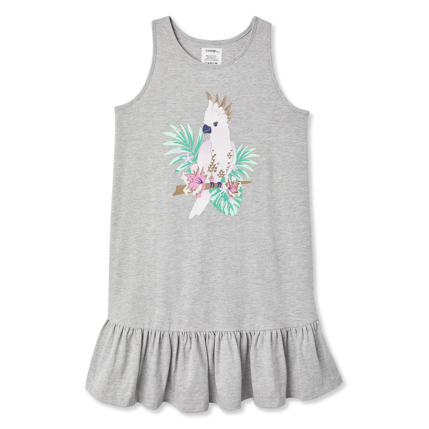 George Girls' Drop Waist Dress | Walmart Canada