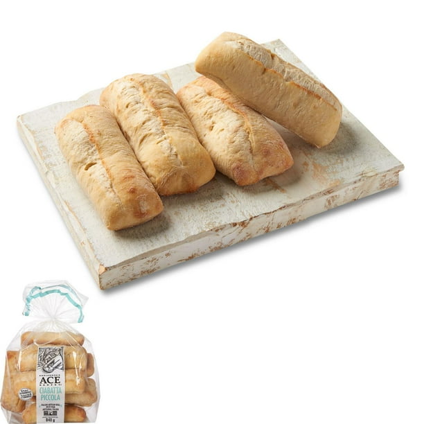 ACE Bakery® Ciabatta Piccola Italian Artisan Rolls, 8 pieces, 840 g ...