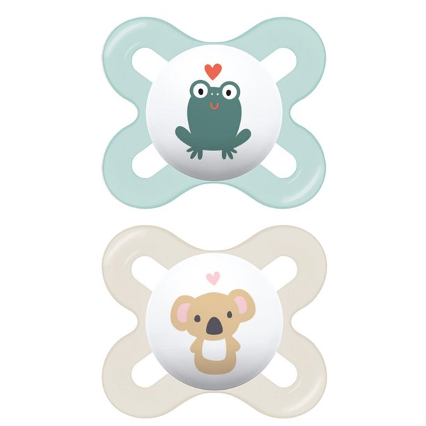 MAM Start Newborn Pacifiers (2 pack, 1 Sterilizing Pacifier Case ...
