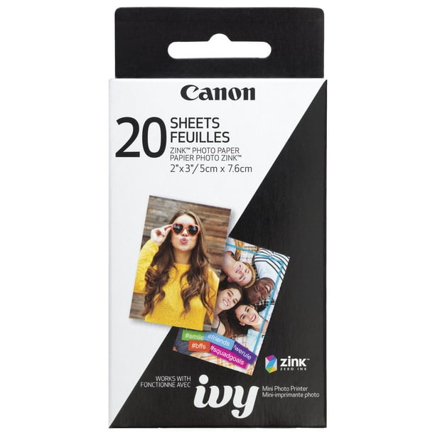 Canon ZINK 2" X 3" Sticky-Back Photo Paper - Walmart.ca