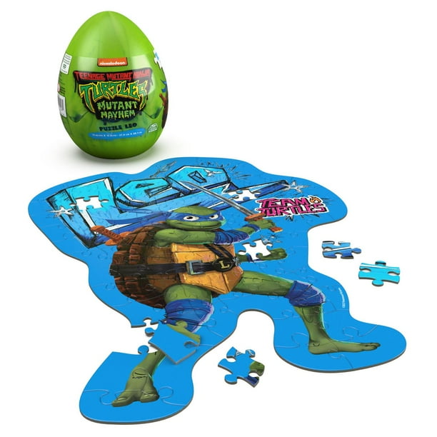 Teenage Mutant Ninja Turtles 100-Piece Leo Puzzle in Egg Package ...