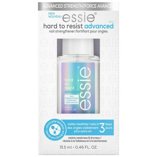 essie care hard to resist advanced nail strengthener, 8-free vegan ...