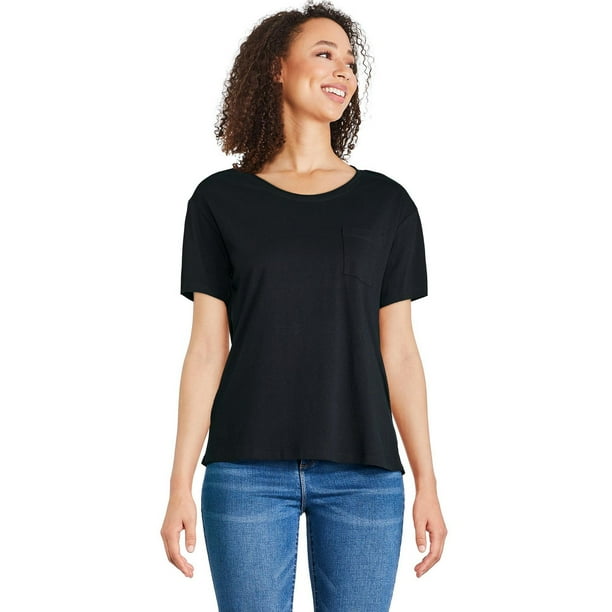 George Women's Relaxed-Fit Tee, Sizes XS-XXL - Walmart.ca