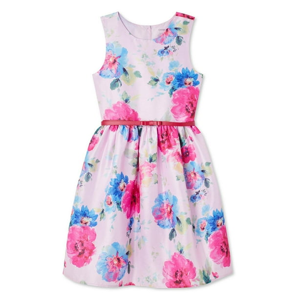 George Girls' Belted Dress - Walmart.ca