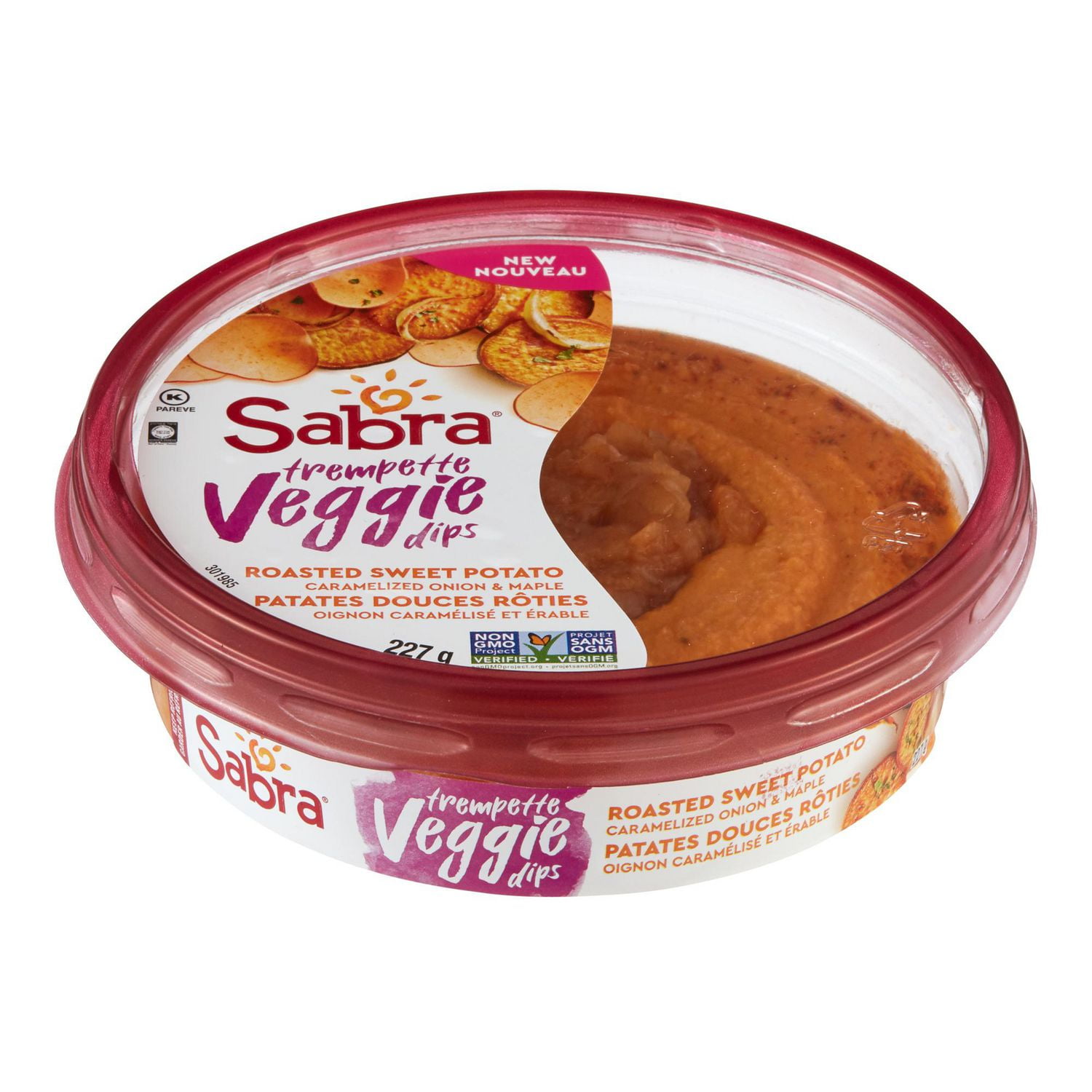 Sabra Roasted Sweet Potato with Caramelized Onion & Maple Veggie Dip ...