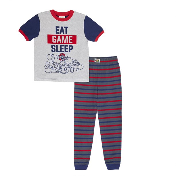 Nintendo Boys' 2-Piece Pajama Set - Walmart.ca