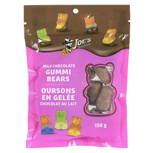 JTT MILK CHOCOLATE GUMMI BEARS 150G - Walmart.ca