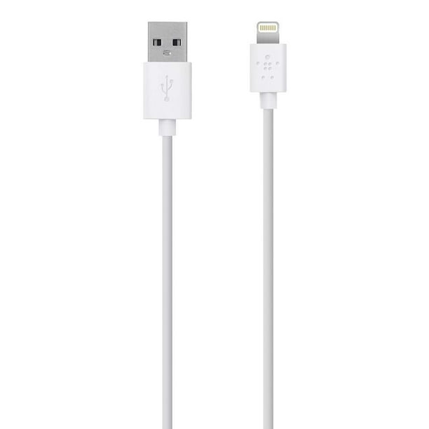 3ft White Lightning Cable - Walmart.ca