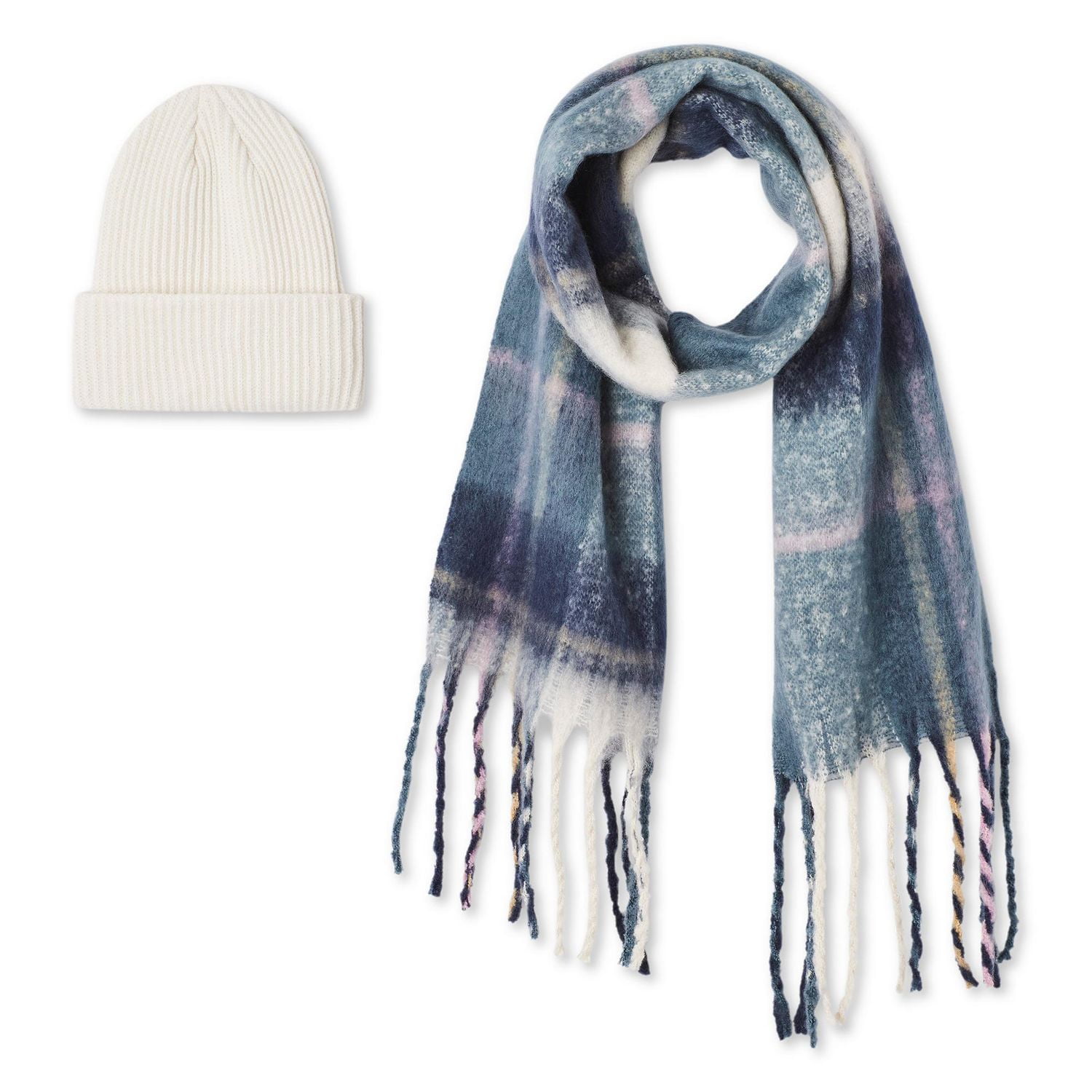 Click here for Time And Tru Womens Hat 2-Piece Set One Size prices