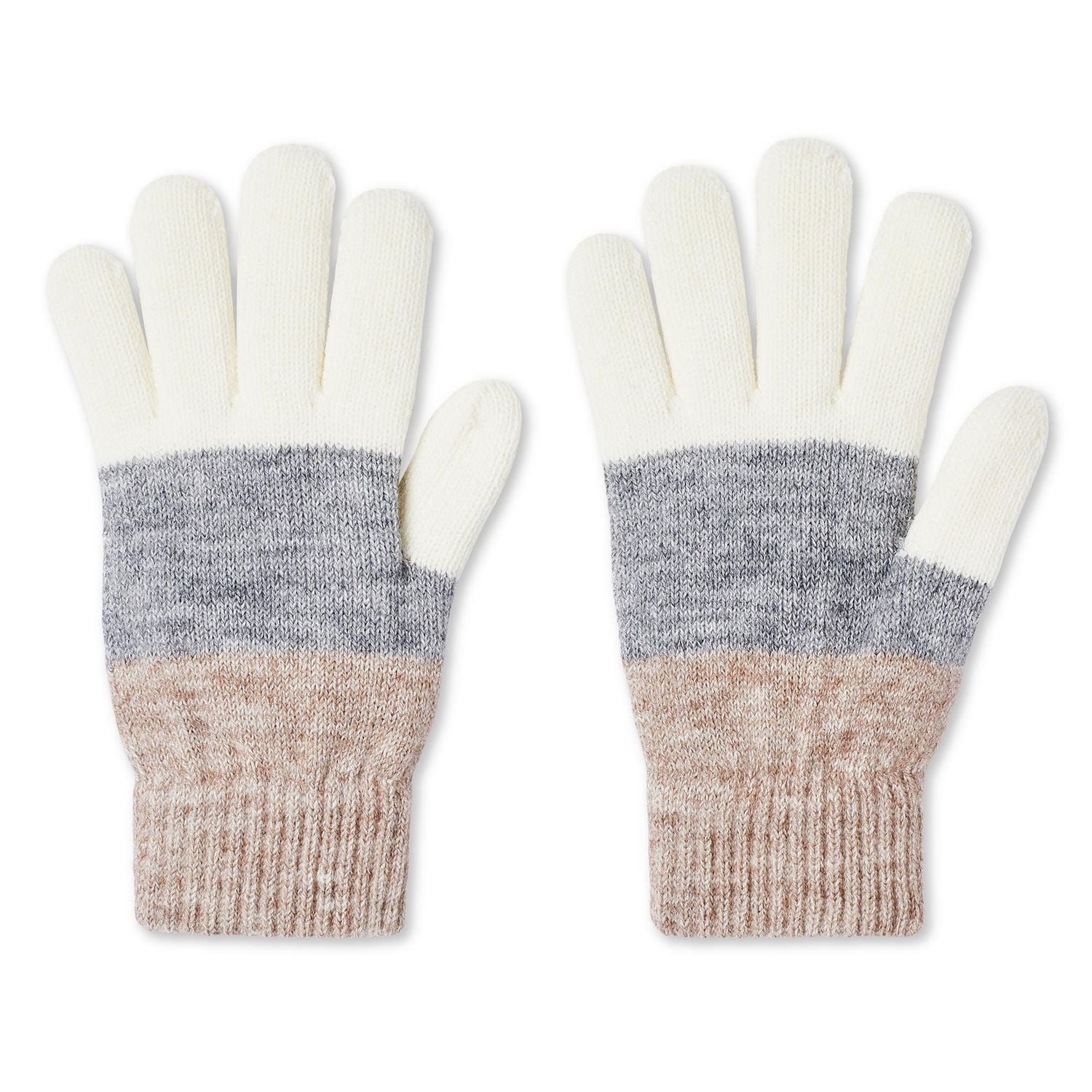 Click here for Time And Tru Womens Knit Gloves One Size prices
