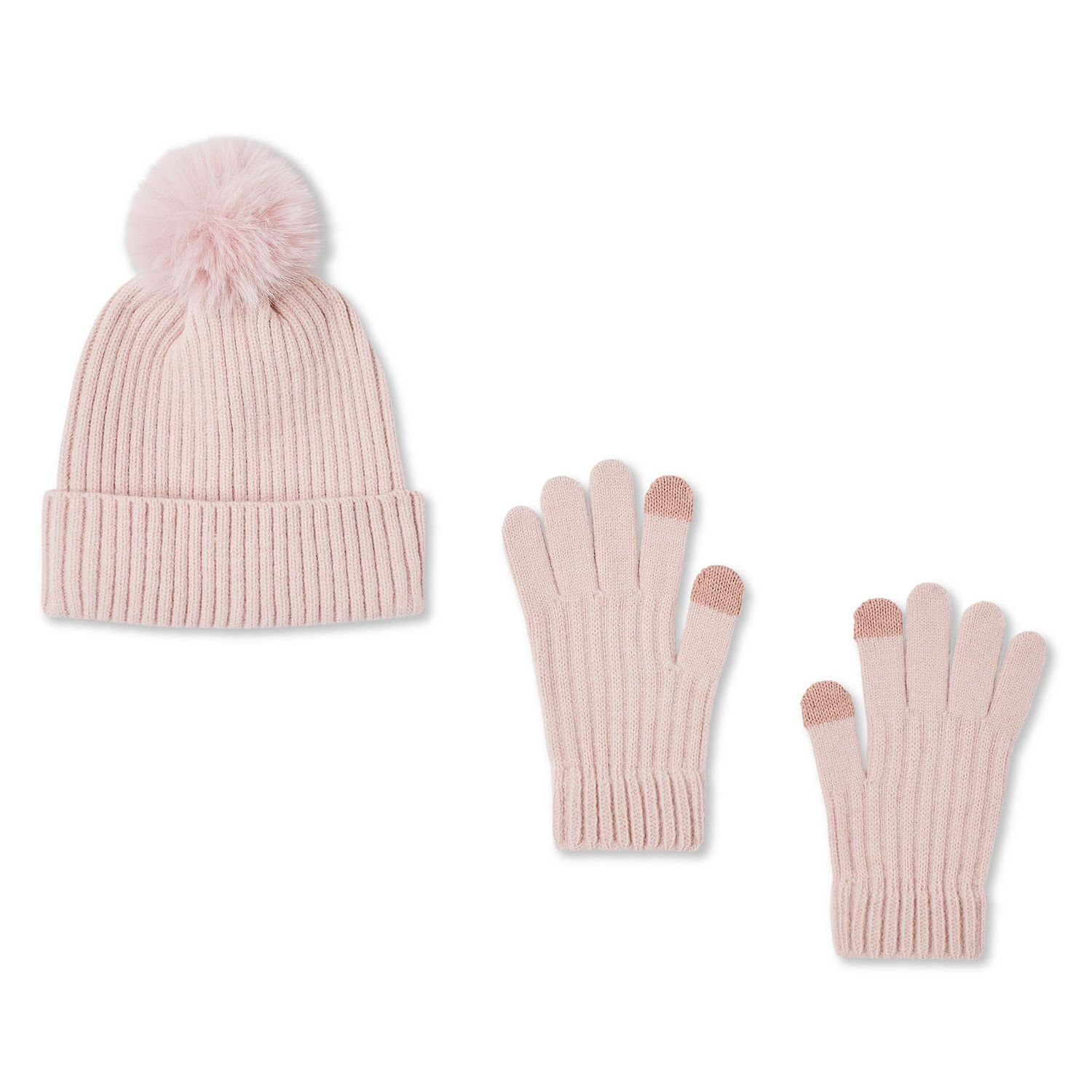 Click here for Time And Tru Womens Hat 2-Piece Set One Size prices