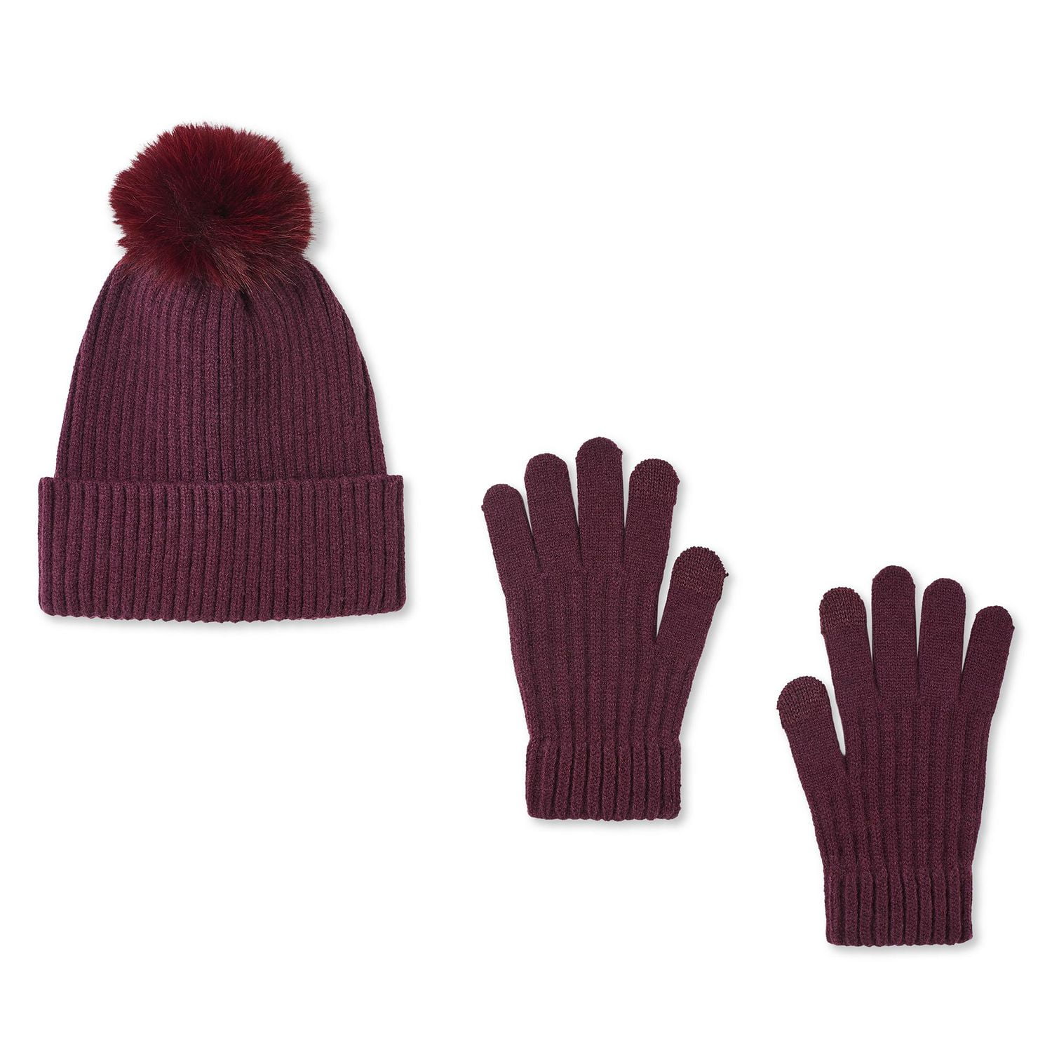 Click here for Time And Tru Womens Hat 2-Piece Set One Size prices