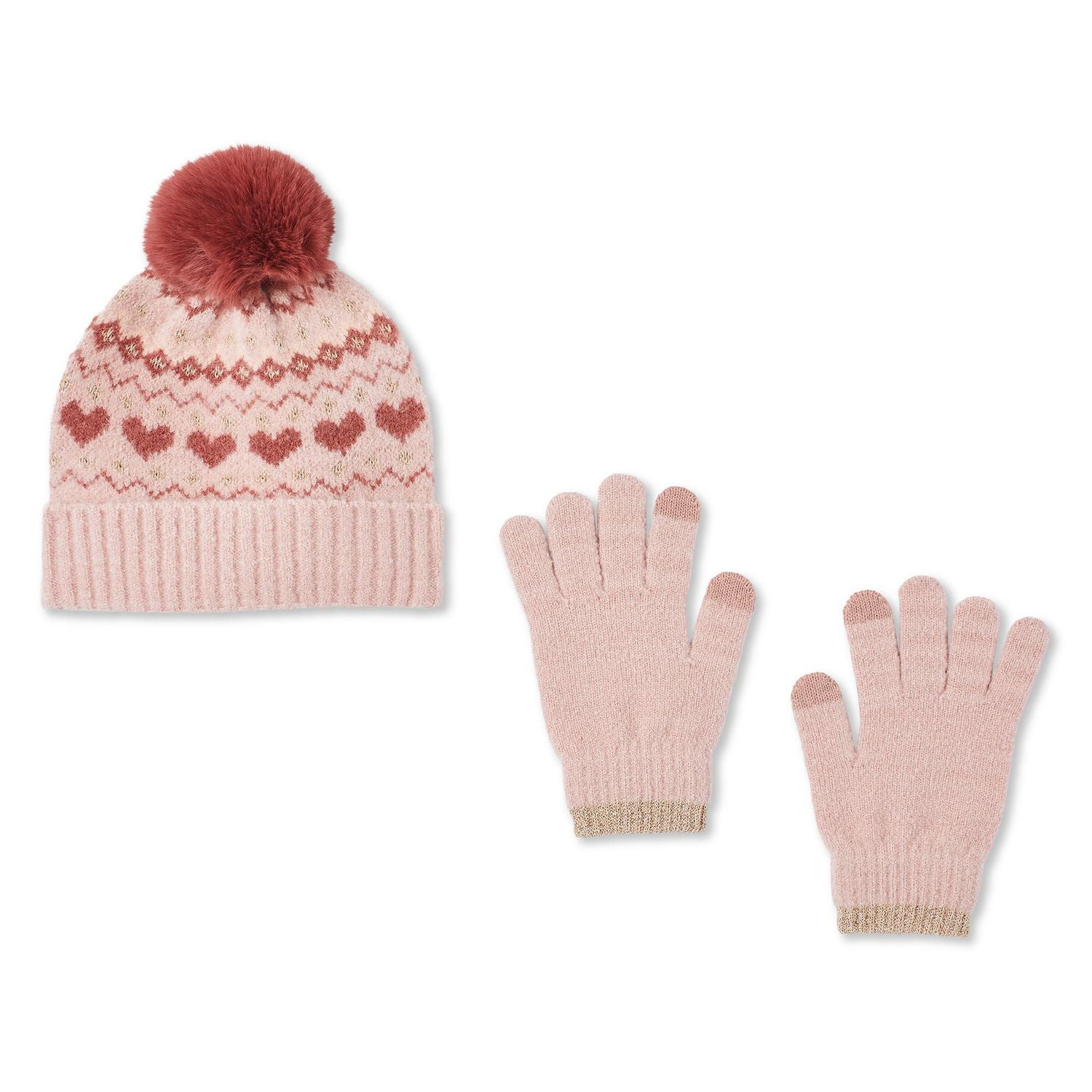 Click here for Time And Tru Womens Hat 2-Piece Set One Size prices