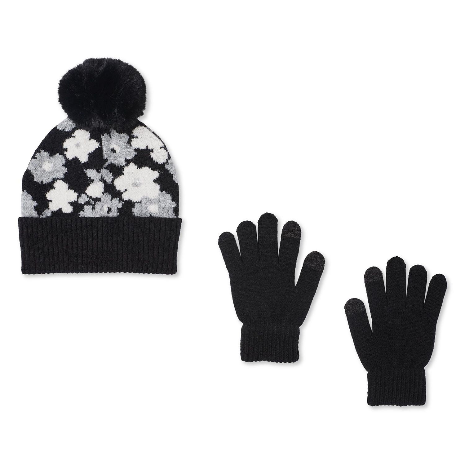 Click here for Time And Tru Womens Hat 2-Piece Set One Size prices
