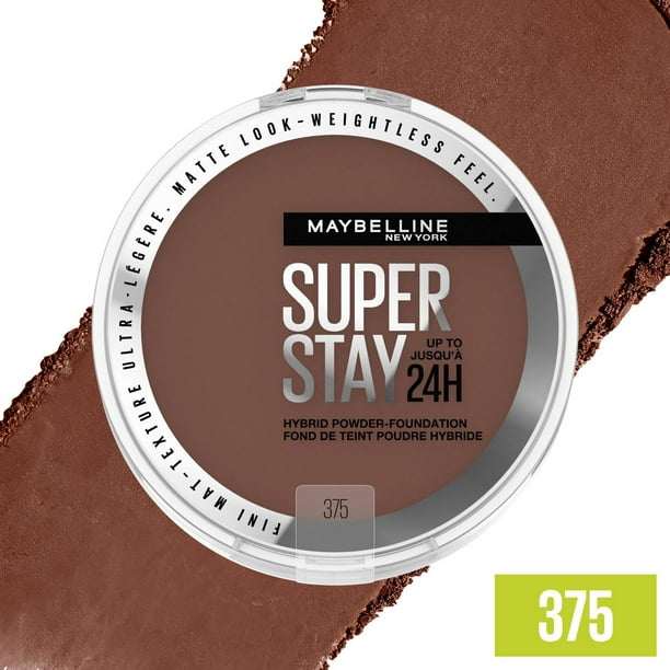 Maybelline New York Super Stay 24 Hour Hybrid Powder Foundation ...